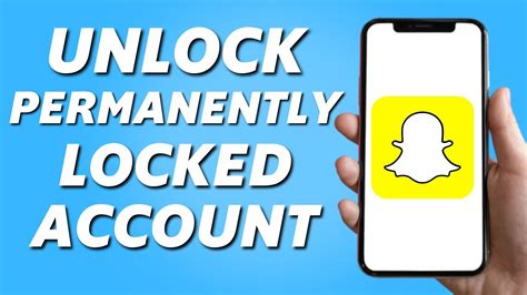 How to Unlock Permanently Locked Snapchat Account (2024) - YouTube