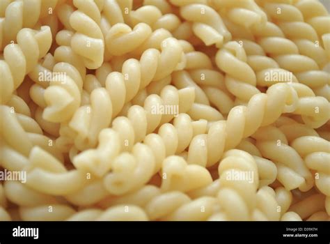 Cooked Gemelli Pasta Stock Photo - Alamy