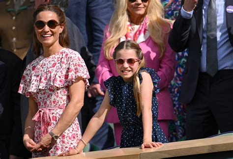Pippa Middleton and Princess Charlotte at Wimbledon 2024 | Pippa ...