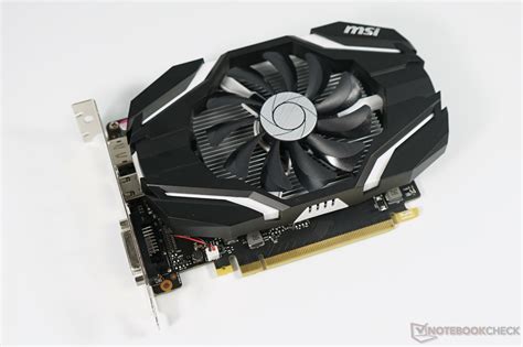 Courte critique de la MSI GeForce GTX 1050 Ti 4G - Notebookcheck.fr