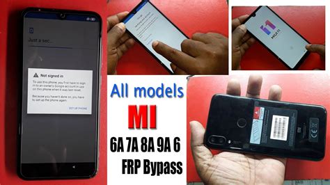 Mi M1901F9E Xiaomi M1901F9E 6A- 6- 7A- 8A- 9A- FRP Bypass - YouTube