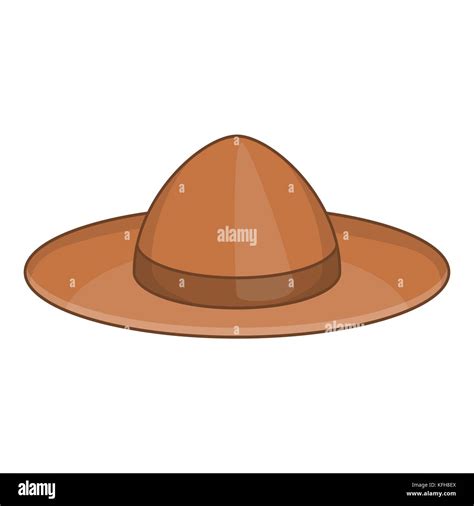 Bauer hat Symbol, Cartoon Stil Stock-Vektorgrafik - Alamy