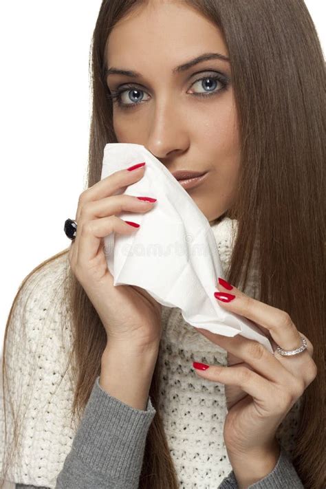 Kleenex stock image. Image of closeup, female, people - 21643677