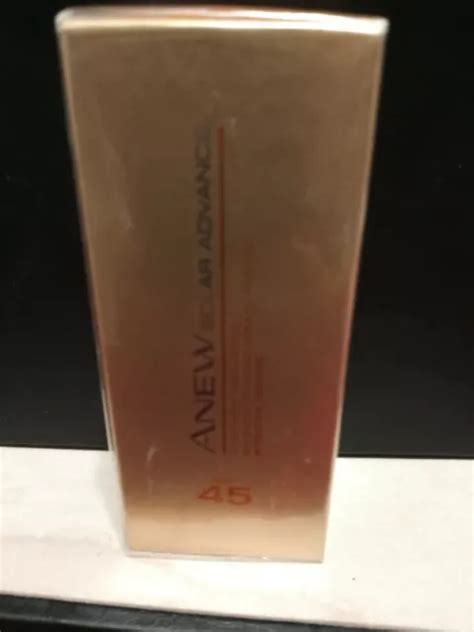 AVON ANEW SOLAR Advance SPF 45 2.6 Oz New $48.23 - PicClick AU