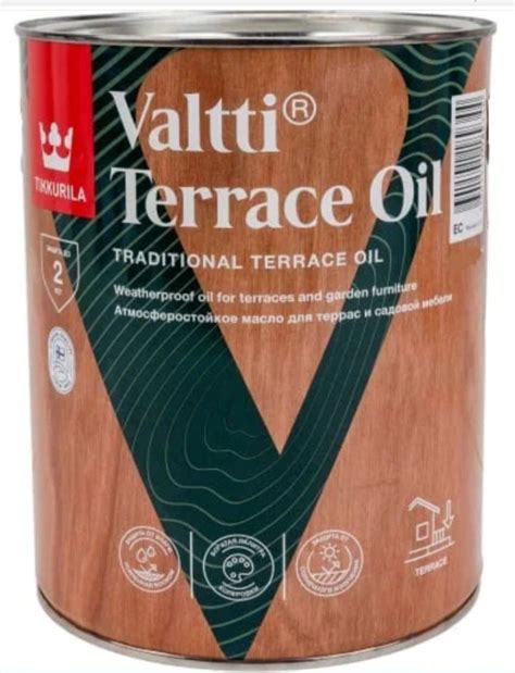 Масло для террас и садовой мебели TIKKURILA VALTTI TERRACE OIL ...