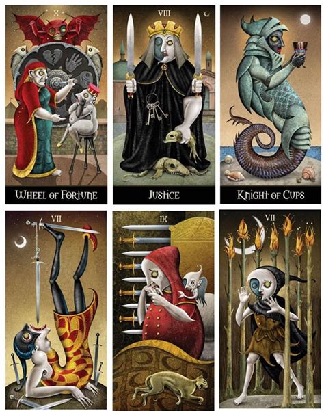 Deviant Moon Tarot: Borderless Edition 78 Card Deck Gift Таро | Tarot ...