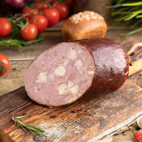 Венская с сыром колбаса п/к — СОКОЛЬСКИЙ