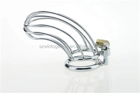 Male Chastity Device Cage For Man Metal Penis Lock Cage - Buy Male ...