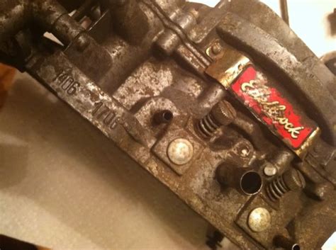 Edelbrock Carb Identification at Thomas Gee blog