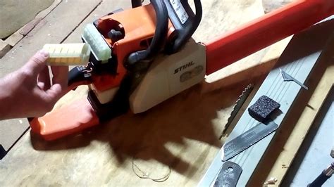 Воздушный фильтр для бензопилы Stihl 230, 250 Доработка и какие бывают ...