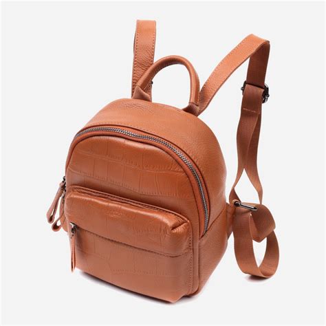 Сумка-рюкзак женская кожаная 3 л Vintage leather-22433 Коричневая ...