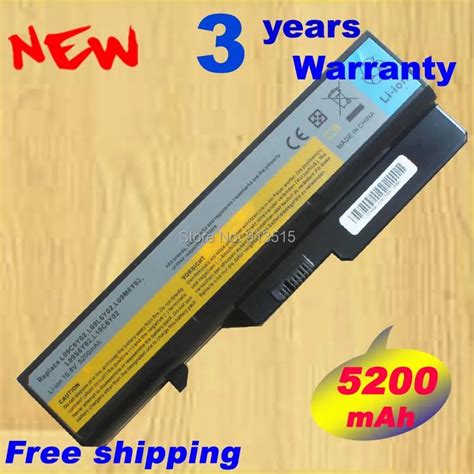 5200mAH Battery For Lenovo IdeaPad G460 G560 V360 V370 V470 B470 G460A ...