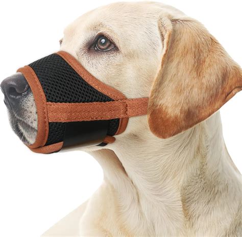 HEELE Dog Muzzle Dog Muzzles Breathable Mesh and Durable Nylon Dog ...