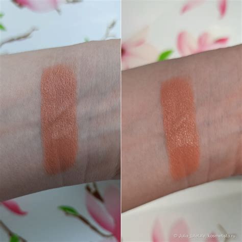 Такие разные Golden Rose "Matte Lipstick Crayon" в оттенках №15 и №17 ...