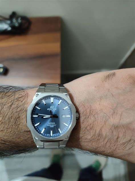 [Casio] The new EFR S108D in Sunburst Blue. : r/Watches