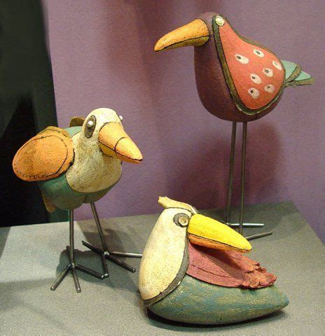 Ceramic Garden Birds керамика для сада птицы | Keramiek ideeën ...