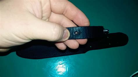 Не царапающая рукоять металлическая кобурная застежка. Простейший ...