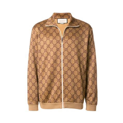 Купить Куртка ретро полный Гуччи/Гуччи мужские логотип куртка Gucci ...