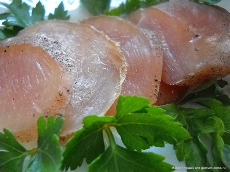 Вяленое куриное филе • Закуски мясные