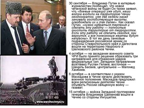 Вторая чеченская война - презентация онлайн