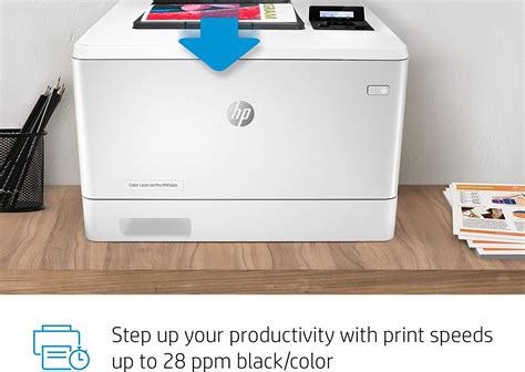 HP Color LaserJet Pro M454dn Color Printer, 28ppm Print Speed, 600x600 ...