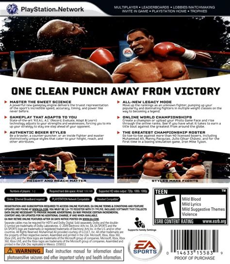 Fight Night: Round 4 (2009) box cover art - MobyGames