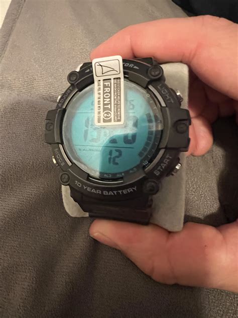Normally I don’t put screen protectors on any of my Casio watches but ...