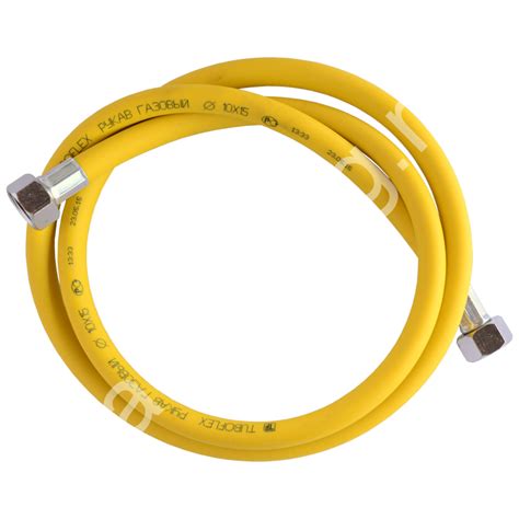 Шланг газовый ПВХ 1/2 3,5м г/г Tuboflex "ЭЛИТ"