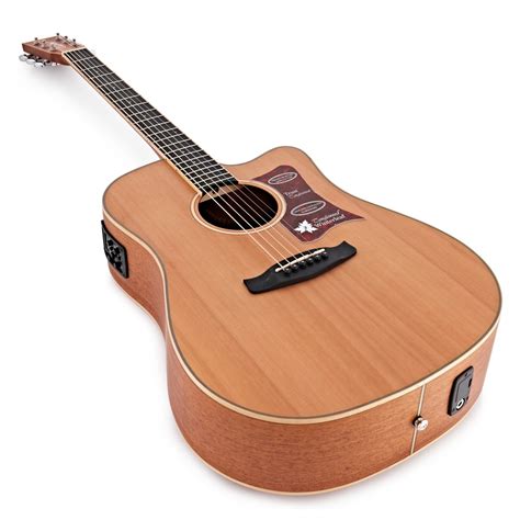 Tanglewood TW10 Dreadnought Cutaway Electro Acoustic, Natural | Gear4music