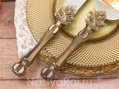 Приборы для разрезания торта "Осень"