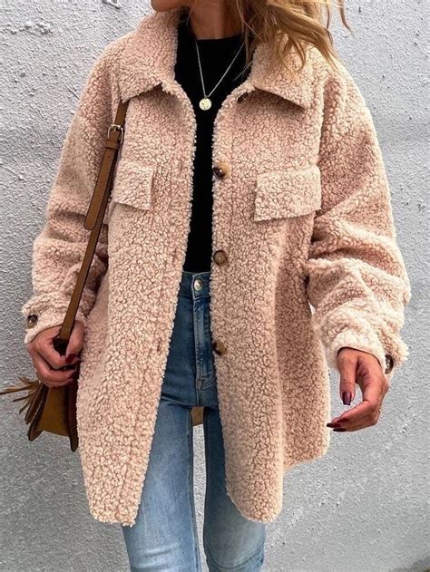 Пальто из ткани "барашек" | Teddy coat, Coat, Fall fashion outfits