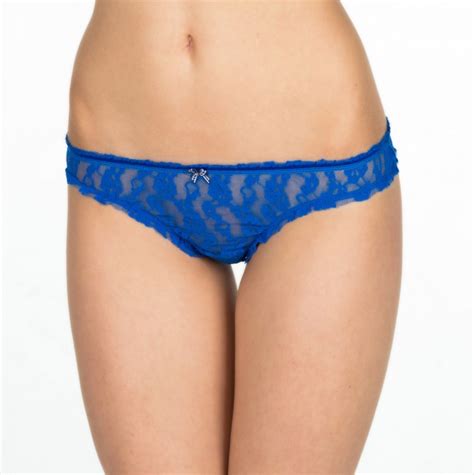 Женские трусы Victoria’s Secret синие 66284/103