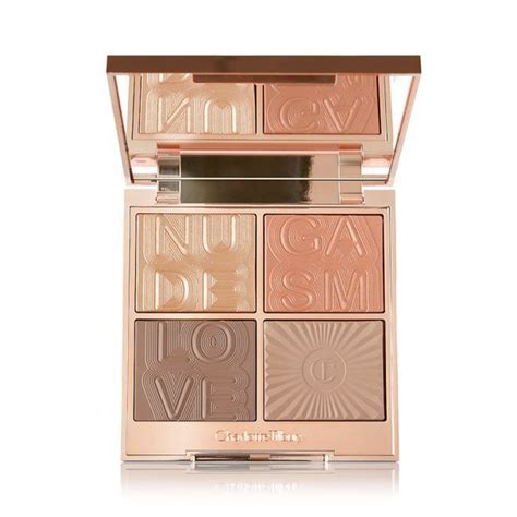 Charlotte Tilbury Nudes Nudegasm Bronze, Sculpt & Glow Face Palette ...