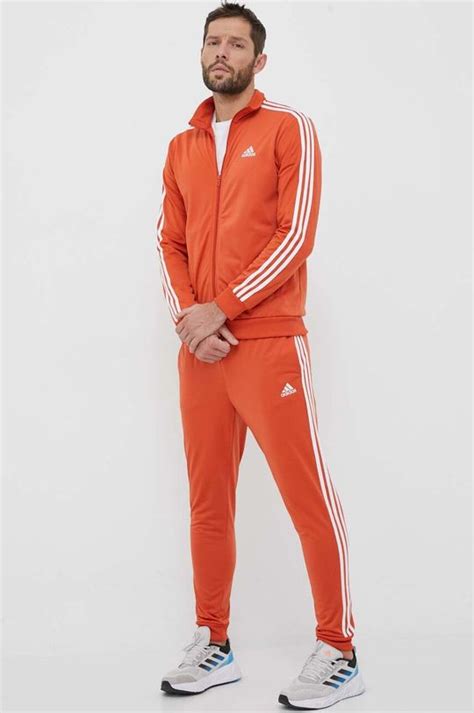 Спортивный костюм adidas мужской цвет оранжевый | ANSWEAR.ua