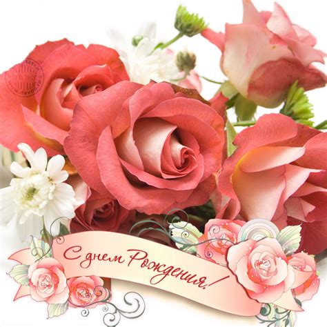 Открытки Женщине с днем рождения 💐 скачать бесплатно