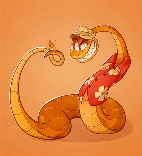 Mr Snek by Piranhartist on DeviantArt