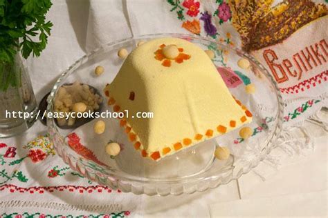 Пасха творожная заварная: рецепт с фото пошагово | Легкие рецепты