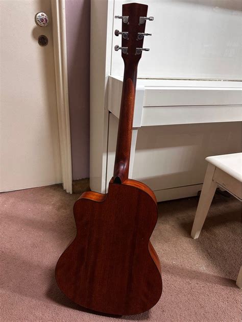 CORT Jade1-OP Acoustic Guitar w/ Bag , Open Pore, Hobbies & Toys, Music ...