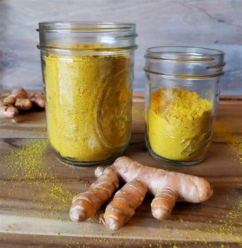 How to Make Homemade Dried Turmeric Powder ~ Homestead and Chill