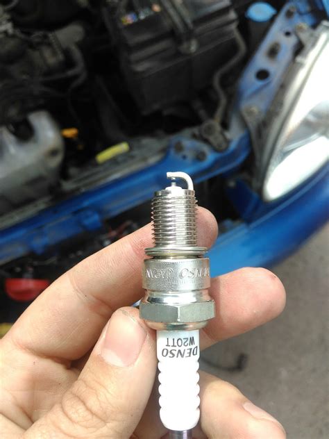Заменил свечи. Denso w20tt — DRIVE2