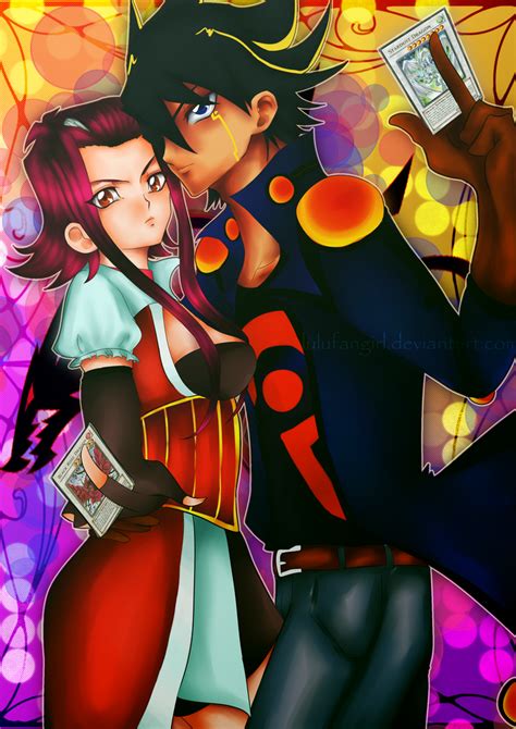 .:Aki+Yusei:. by lulufangirl on DeviantArt