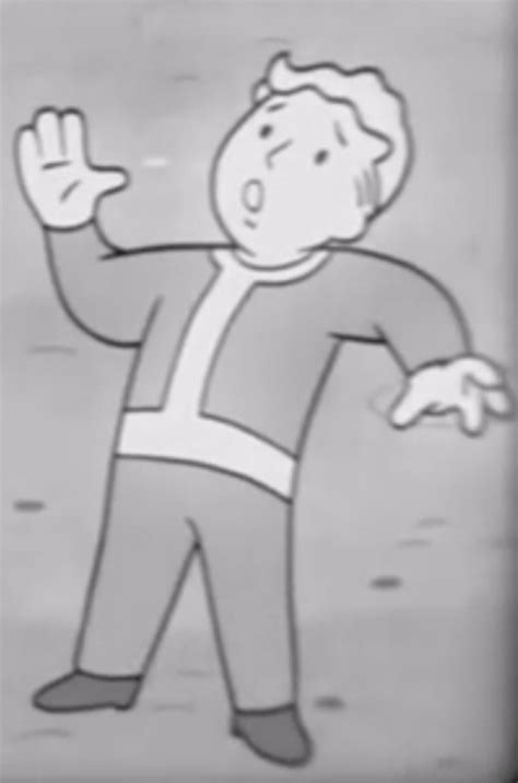 Because the world needs more Vault Boy on Tumblr