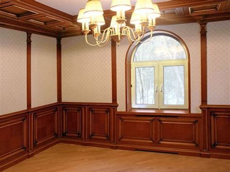 Стеновые классические панели буазери (и аналоги) - фото интерьеров