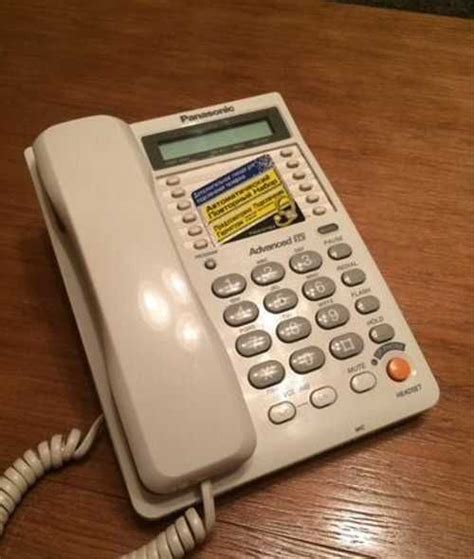 Panasonic KX-TS2365RUW - проводной телефон | Festima.Ru – частные ...