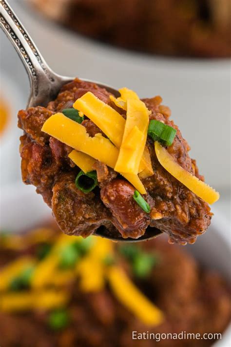 Texas Roadhouse Chili Recipe - Eating on a Dime