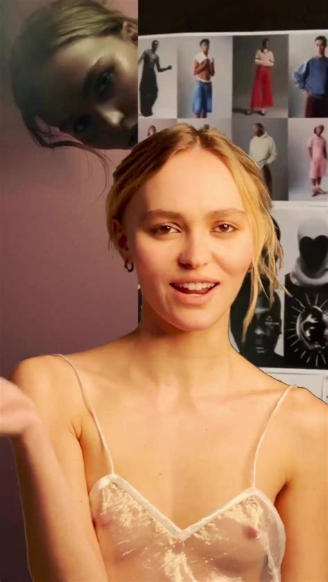 Lily-Rose Depp Nipples Again of the Day - DrunkenStepFather.com
