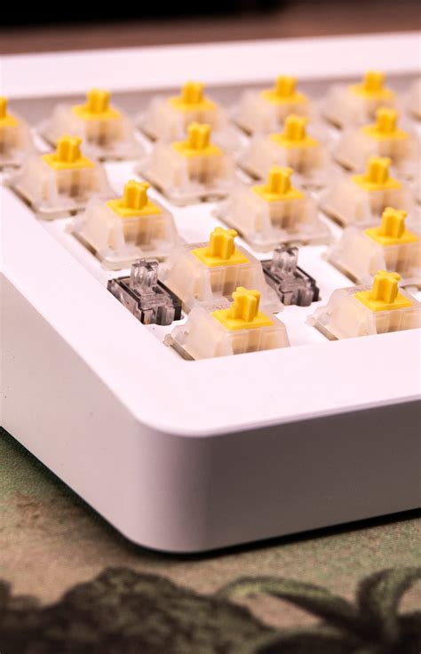 Gateron Milky Yellow Linear Switches | Kinetic Labs