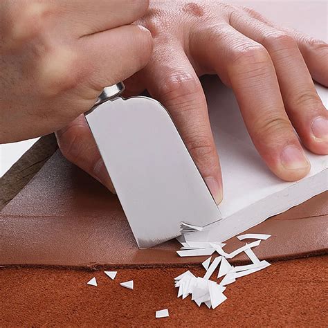 DIY кожевенное ремесло деревянная ручка инструмента из нержавеющей ...