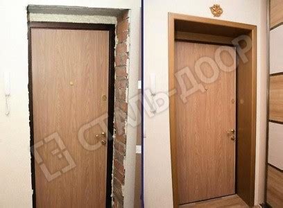 Доборы и откосы на входные двери | компания «Сталь-Доор»