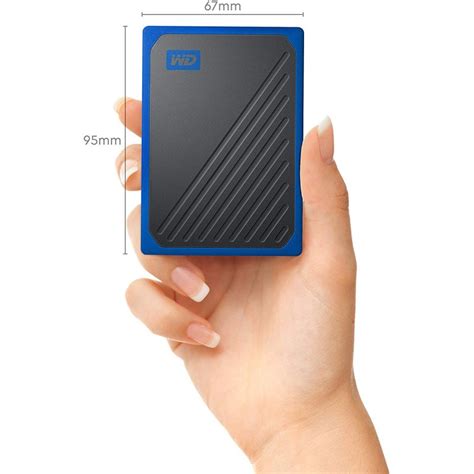 Western Digital My Passport Go SSD 500GB USB 3.1 Azul | PcComponentes.com
